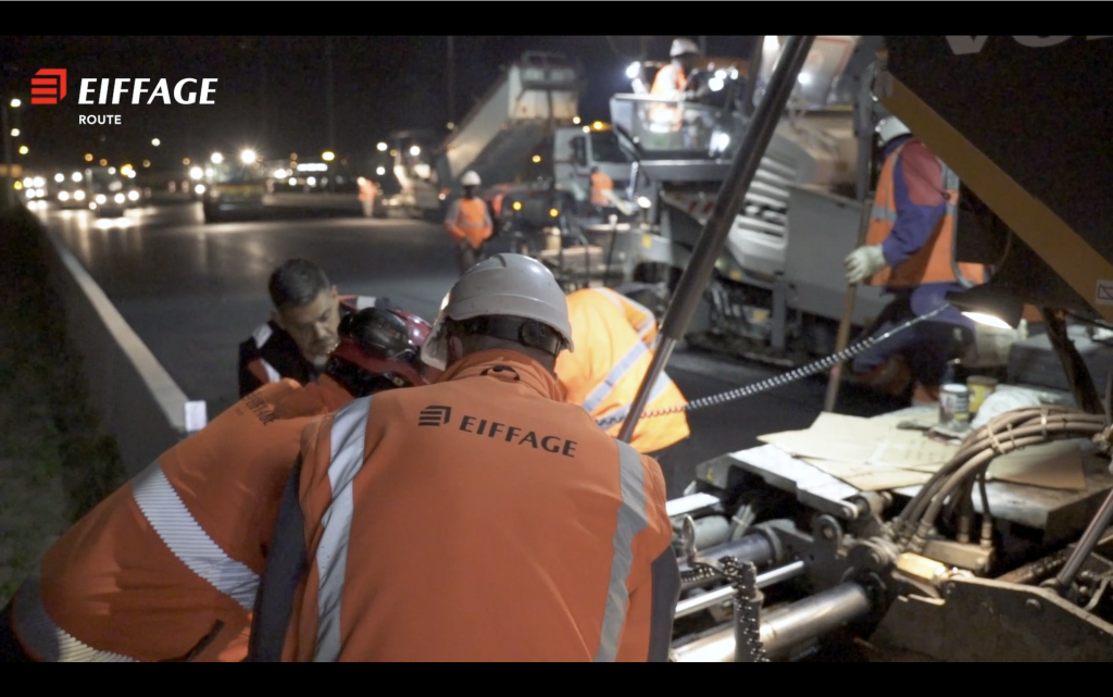 Eiffage Route - Chantier Charles de Gaulle - WeFrame